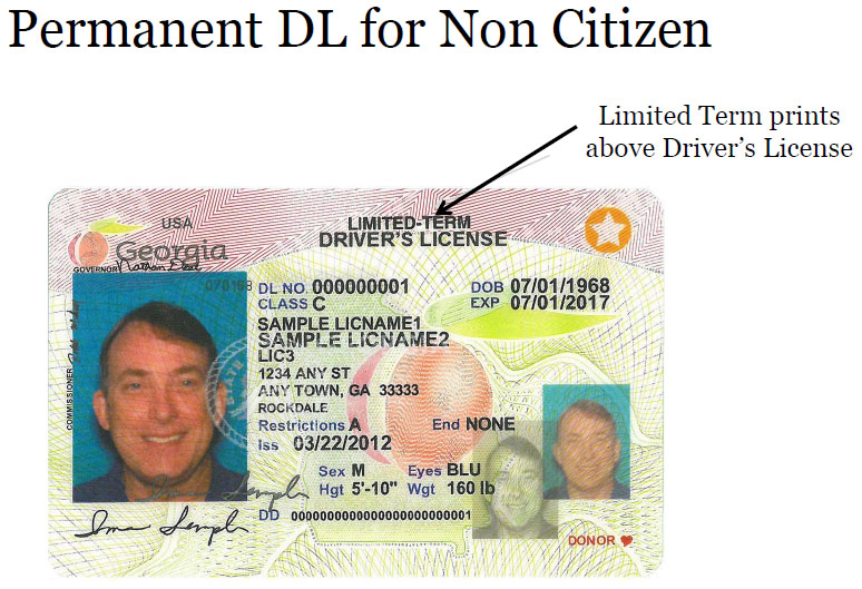 Georgia Drivers License Font Georgia Drivers License Font